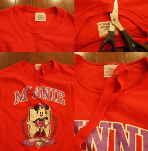 How to DIY-Cut an Oversize Sweatshirt into a Chic Top