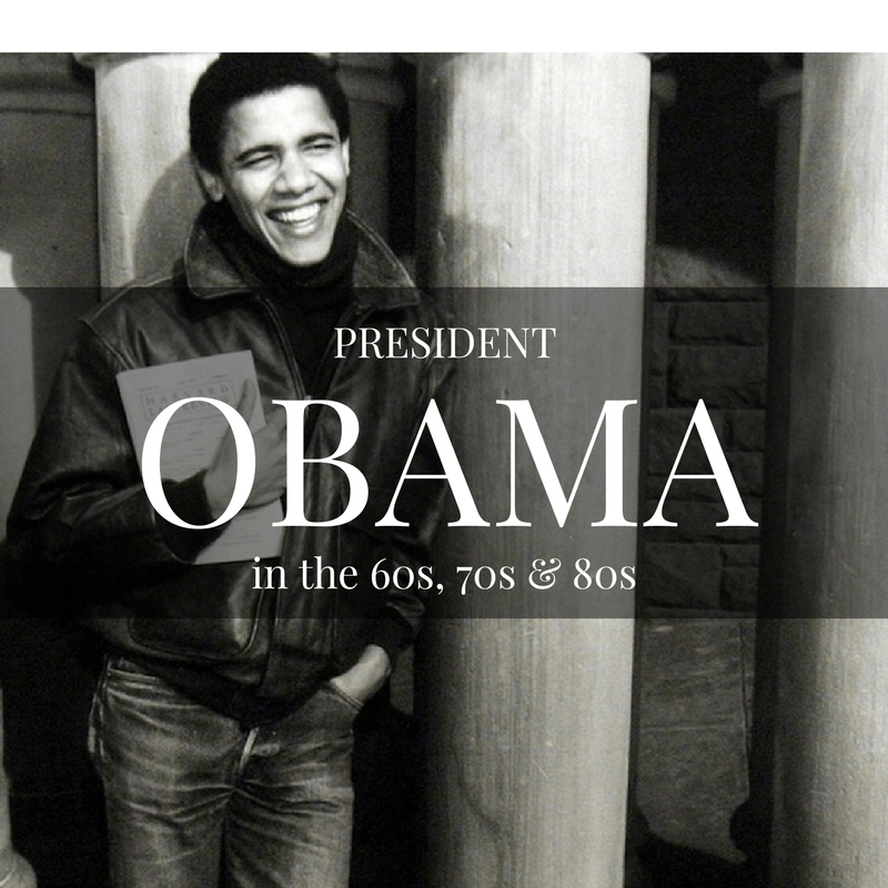 President Obama in the 60s, 70s & 80s - Sammy D. Vintage