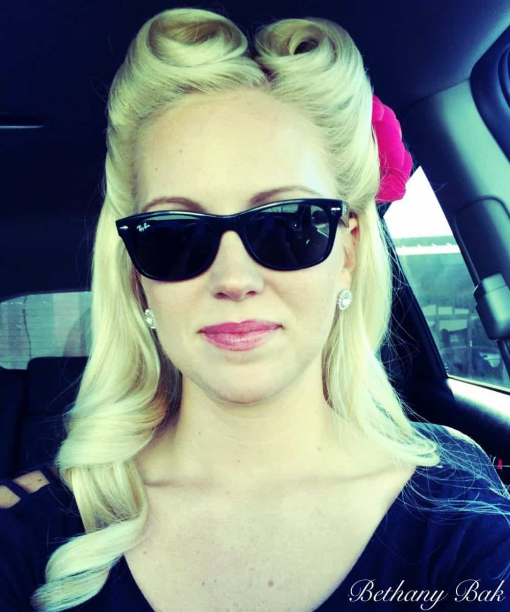 Vintage Hairstyle Tutorial: How To Create Victory Rolls - Sammy D. Vintage