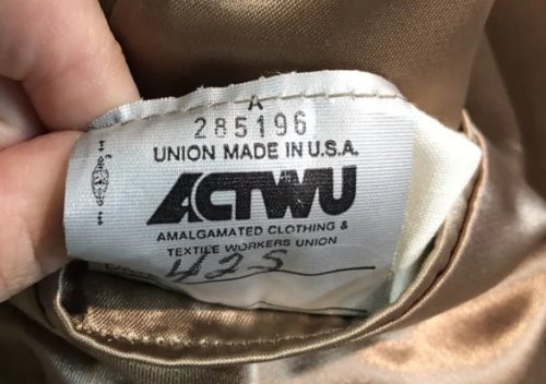 A Guide to Identifying ILGWU Union Labels in Vintage Clothing - Sammy D ...