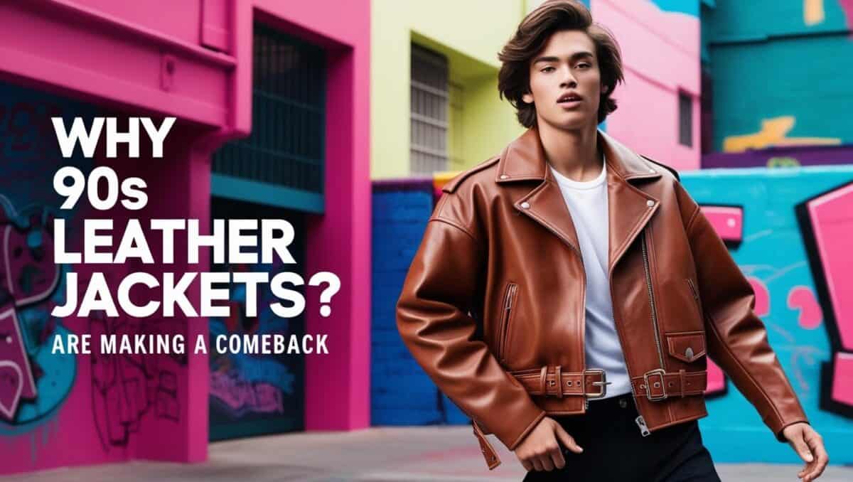 Why 90s Leather Jackets Are Making a Comeback - Sammy D. Vintage